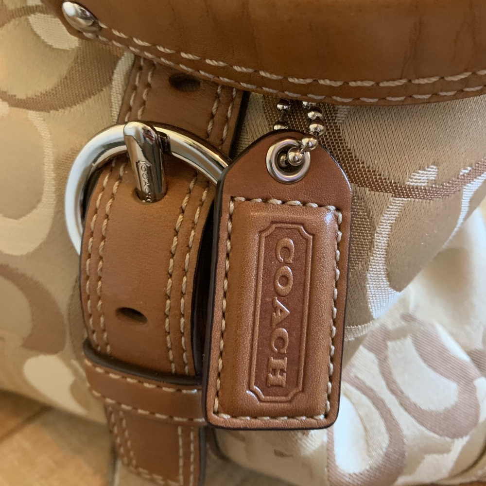 Coach Chelsea Optic Signature Satchel Bag - Gem